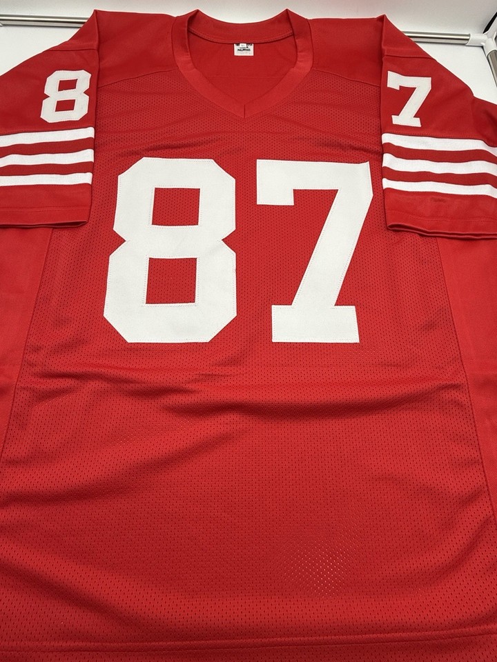 Dwight Clark Signed San Francisco 49ers NFL Jersey 2x SB Champ GTSM (DC ...