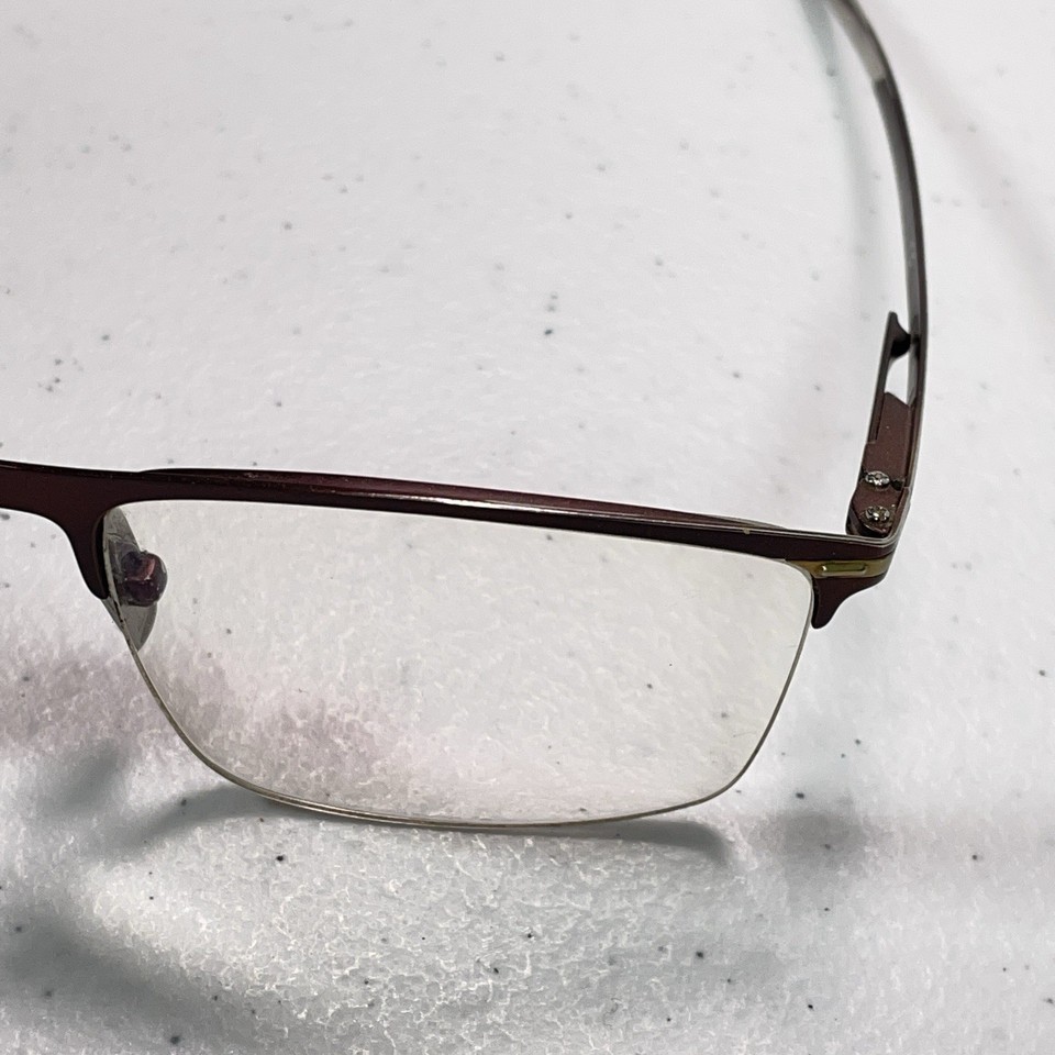 Oakley Tie Bar 0.5 OX5140-0256 Eyeglasses Satin Corten Half Rim FRAMES ...