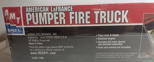 1/25 AMT ERTL American LaFrance Pumper Fire Truck FACTORY SEALED **READ ...