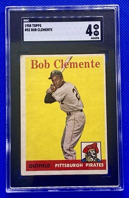 1958 Topps Roberto Clemente #52 SGC 4 GC202 | eBay