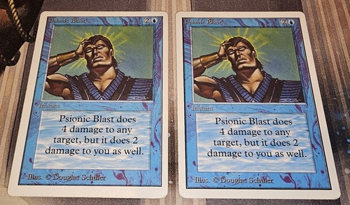 2x MTG - Psionic Blast - Unlimited Edition - LP/MP | eBay