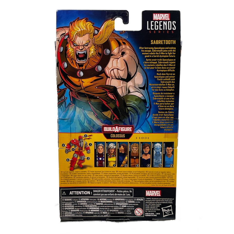 Marvel Legends X-Men Age Of Apocalypse Sabertooth Colossus baf | eBay