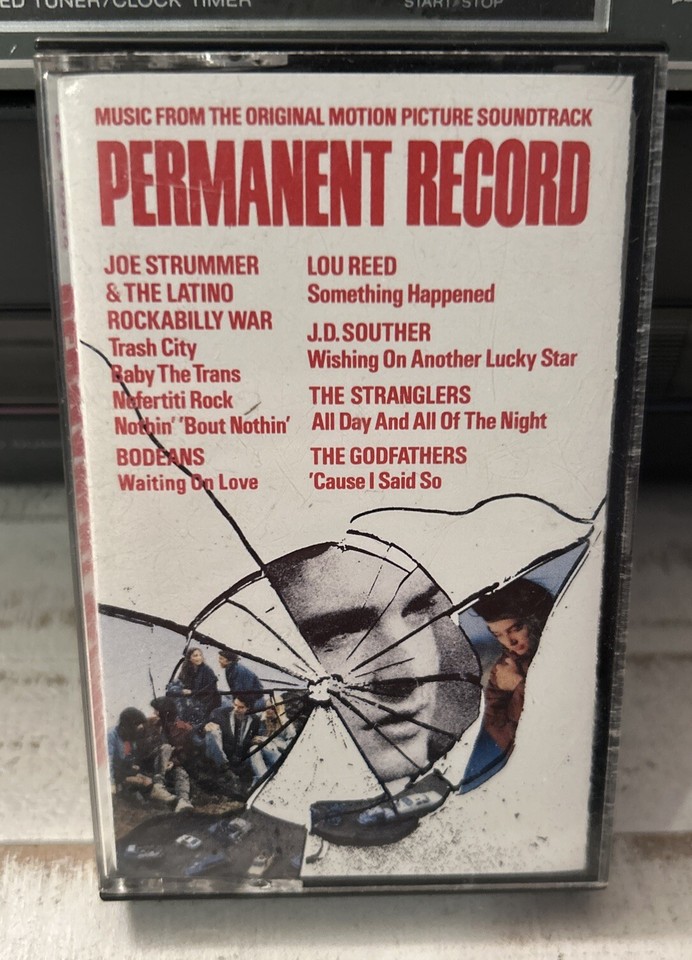 Joe Strummer Permanent Record Soundtrack Cassette 1988 Trash City Clash ...