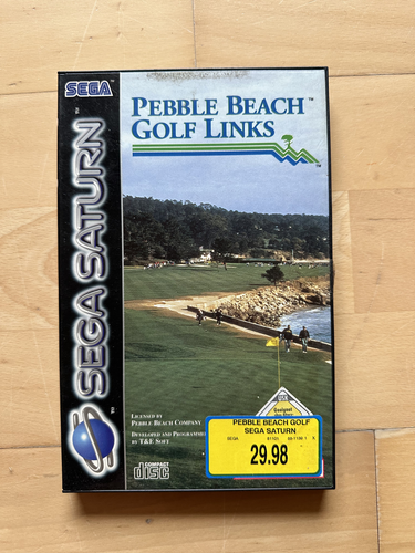 Pebble Beach Golf Links Sega Saturn, CiB, komplett | eBay.de