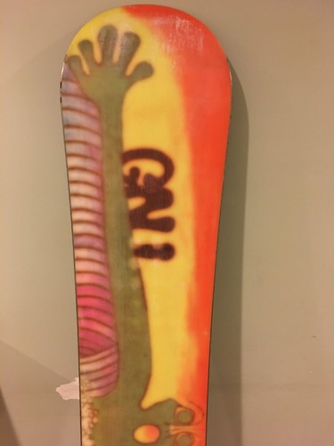 Vintage GNU (Mervin Mfg) Temple Cummins 163 cm Snowboard (1998/1999 ...