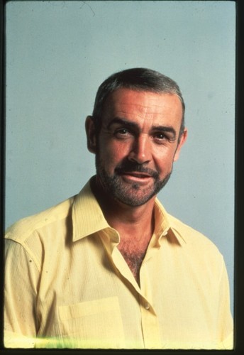 Sean Connery 1970's Portrait with Beard Vintage Photo Agency 35mm ...