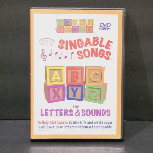 Singable Songs for Letters and Sounds DVD 2010 By Heidi Butkus Learning ...
