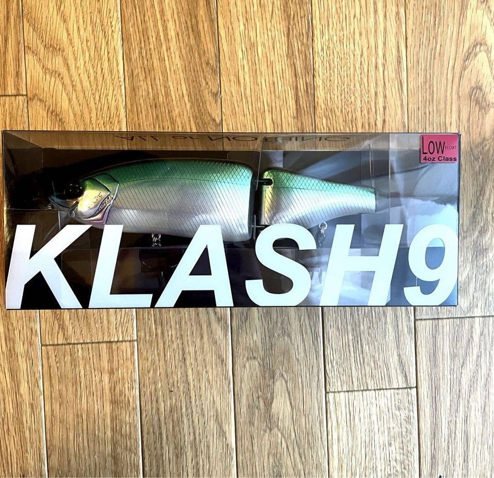 DRT KLASH 9 KLASH9 Low Float 4oz Low class Big Swimbait choose a color ...