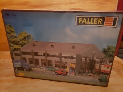 Faller HO 156 Scale 2-Stall Engine Shed Unassembled Kit New Factory ...