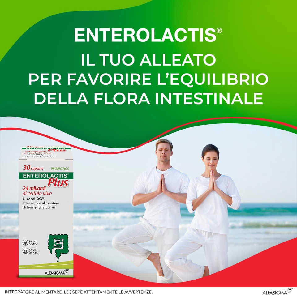 Plus, Confezione Da 30 Capsule: Fermenti Lattici, Probiotici, Supporto ...