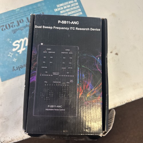 P-SB11 Spirit Box ANC Dual Frequency Sweep Paranormal Ghost Hunting ...