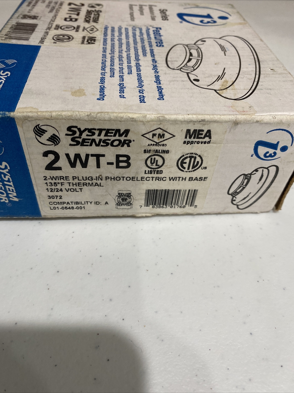 System+Sensor+I3+2WT-B+Smoke+Detector for sale online | eBay