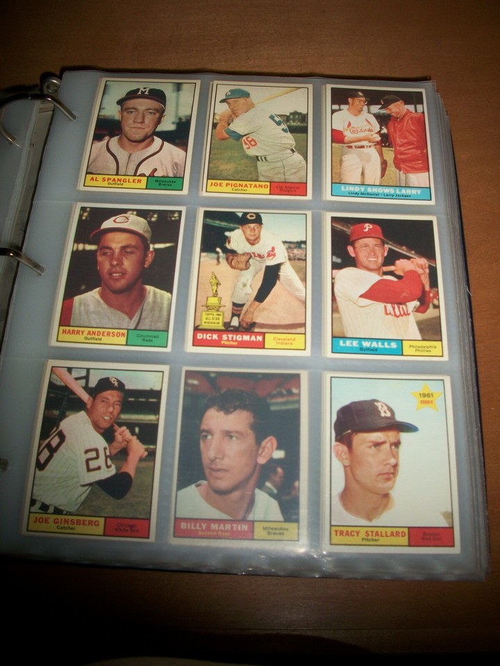 1961 Topps Baseball LOT OF 530 Beauties You Won't Find Better ...