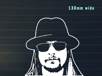 Kid Rock peeping peeking decal rap Rock Sticker car bumper window | eBay