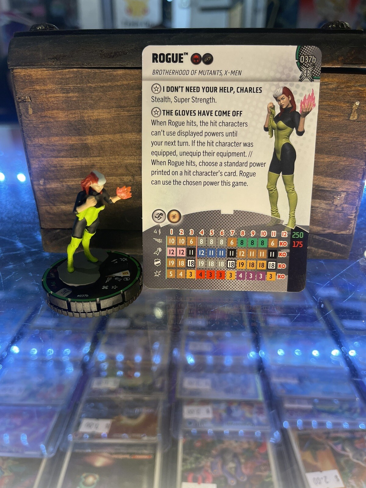 Marvel HeroClix Deadpool Weapon X Rogue #037b Rare Prime | eBay