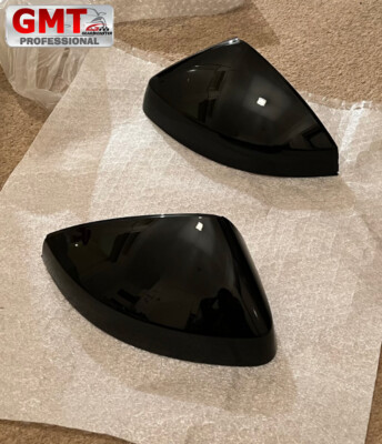 FOR AUDI A3 S3 RS3 8V GLOSS BLACK REPLACEMENT WING MIRROR COVERS 13-19 ...