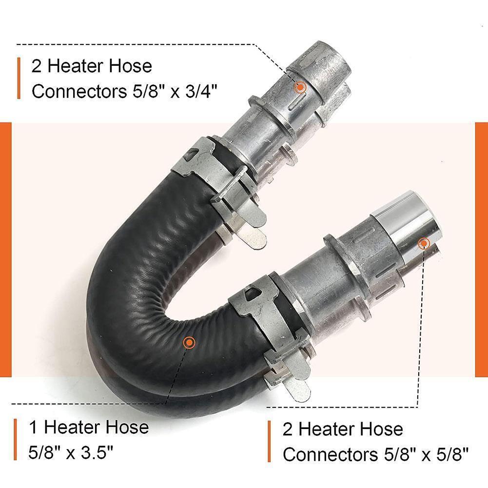 Universal Aluminum Engine Heater Core Bypass Kit 626001 for Boeeda ...