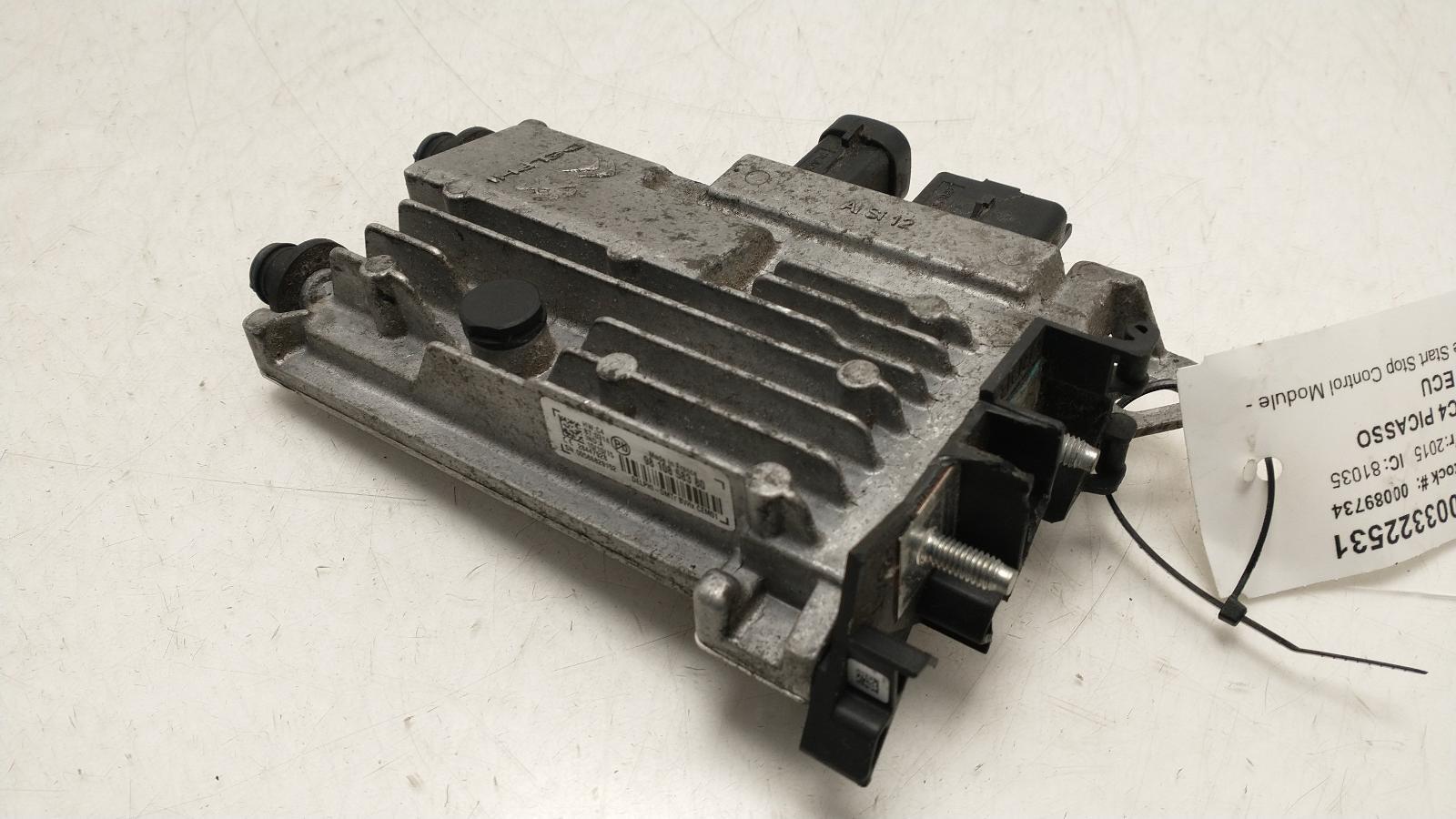 2016 CITROEN C4 Picasso Stop Start Control Module 9810858380 for sale ...