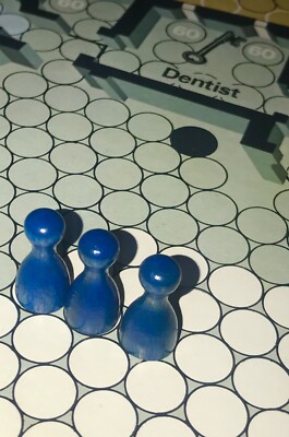 Escape From Colditz Original Wooden Pow Blue - American ( 3 ONLY POWs ...