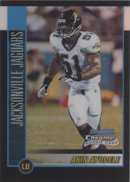2002 Bowman Chrome - Akin Ayodele #219 Refractor /500 (RC) for sale online | eBay