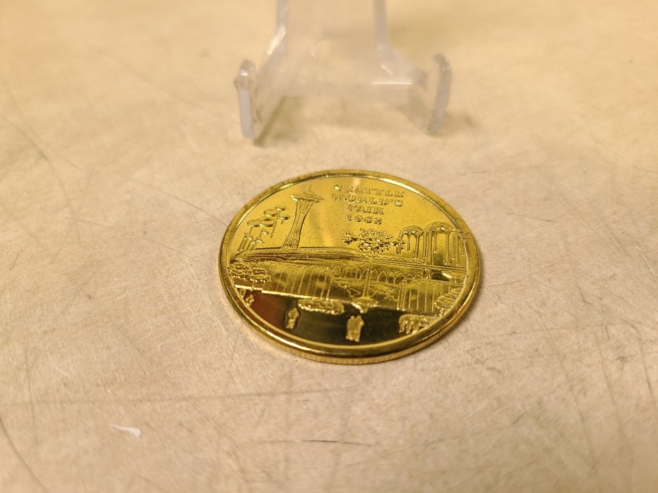 Vintage 1962 Seattle World Fair Space Needle Token Coin | eBay