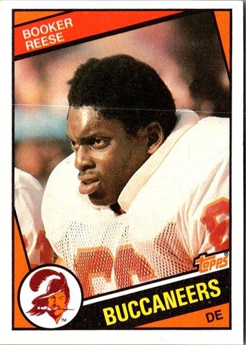 1984 Topps Booker Reese #370 Tampa Bay Buccaneers Football Card | eBay