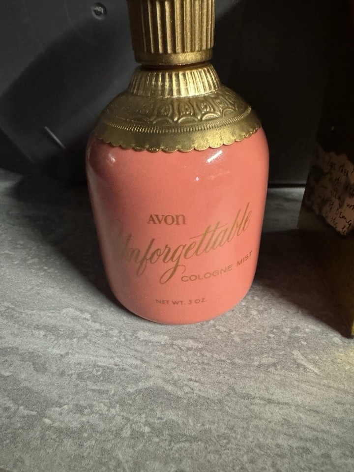 Vintage Avon Unforgettable Cologne Mist. Full. | eBay