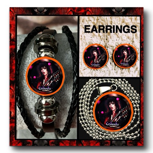 CINDERELLA BAND NIGHT SONG 🇺🇸 BRACELET NECKLACE EARRINGS 🇺🇸CONCERT ...