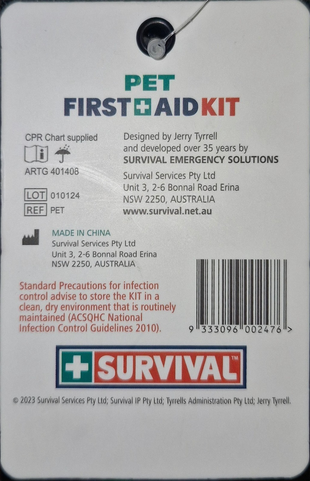 SURVIVAL Pet First Aid KIT - Pet Friendly - First Aid Supplies | eBay UK