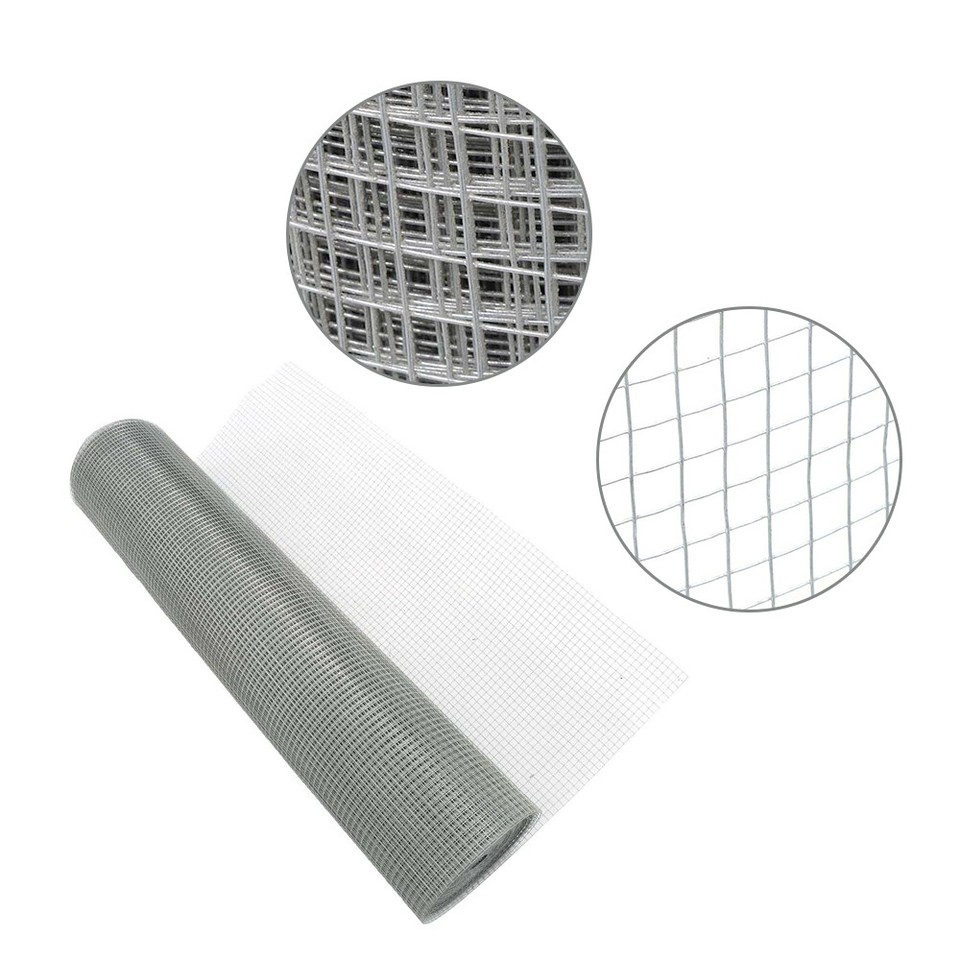 48" x 100FT Welded Wire Mesh Chicken Wire Poultry Fence Hardware Cloth ...