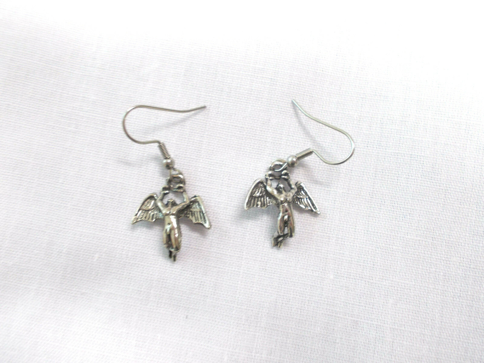 CELTIC SWAN SONG ANGEL LED ZEPPELIN CHARMS ICARUS PEWTER DANGLING ...