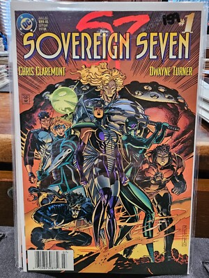 Sovereign Seven #1 (DC Comics July 1995) Newsstand | eBay