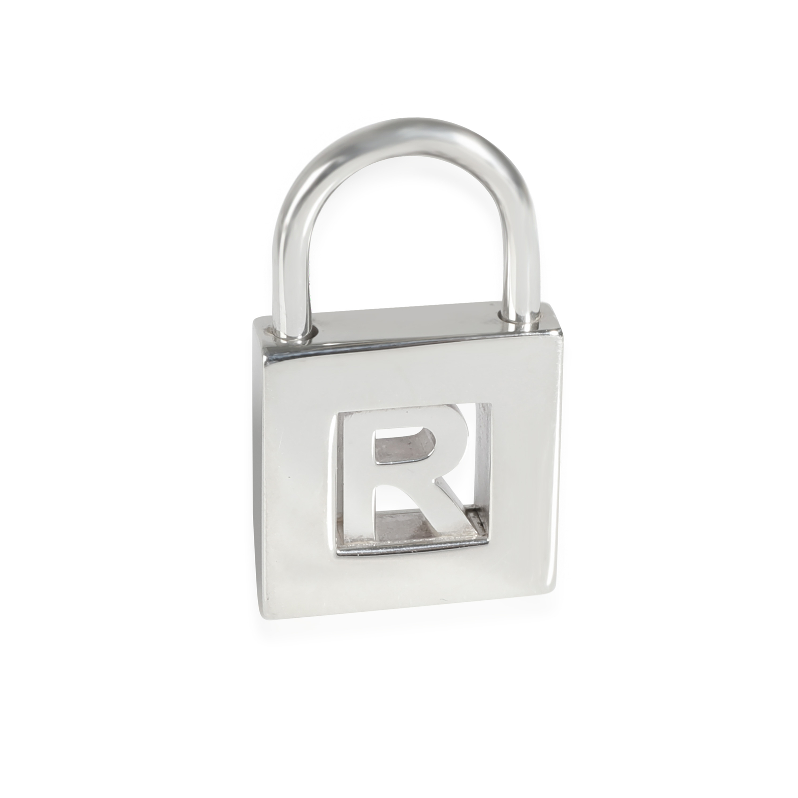 Tiffany & Co. Letter R Lock in Sterling Silver - Gem
