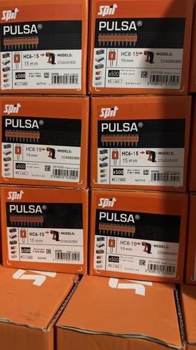 SPIT 057552 Nails for Pulsa 800 HC 15 mm 10 box Gas In Evey Box ...