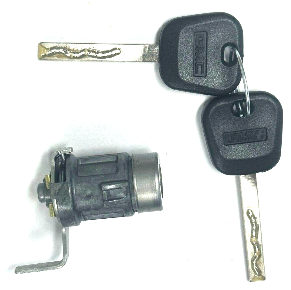 Chevy GMC GM OEM Tailgate Lock Cylinder W/2 GMC Logo Keys 7023874 | eBay