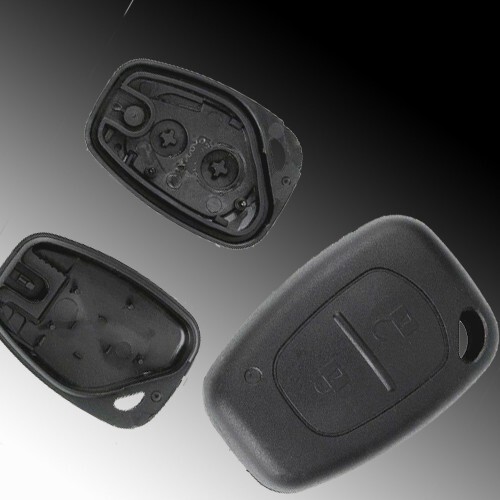 2 Button Remote Key Fob Case For Renault Trafic Master Vauxhall Vivaro ...