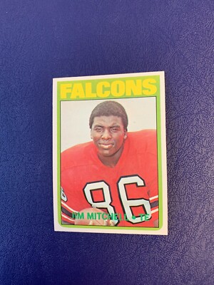 1972 Topps Football #227 Jim Mitchell - Atlanta Falcons - Sharp High ...