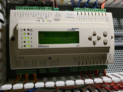 Johnson Controls Facility Explorer FX15 PLC N2 with MUI Display 6AI 8DI ...