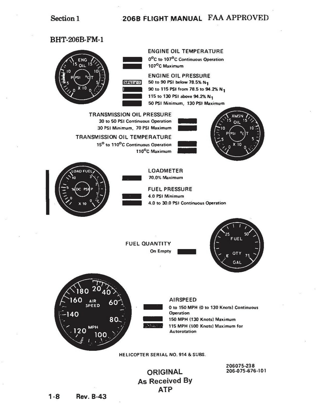 Bell 206 B FLIGHT MANUAL EBay bell-206-b-flight-manual-ebay