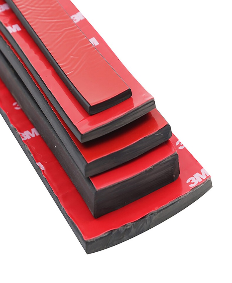 Rubber Strip - Adhesive Backed Roll - Various Widths, Thicknesses ...