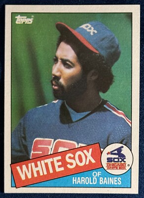1985 TOPPS #249 HAROLD BAINES (CHICAGO WHITE SOX) BASEBALL CARD | eBay