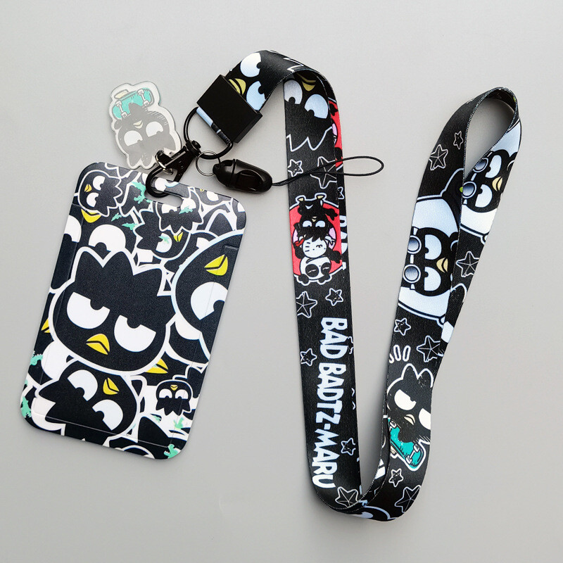 Cute BAD BADTZ-MARU Lanyard Card Phone Key Neck Strap Neckband Pendant ...