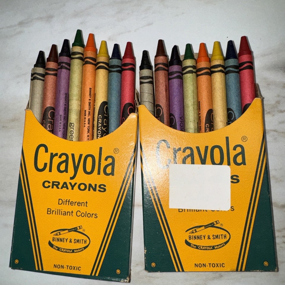 Crayola Wizards Giant Box of Crayons Rare 1999 With Crayons. *See ...