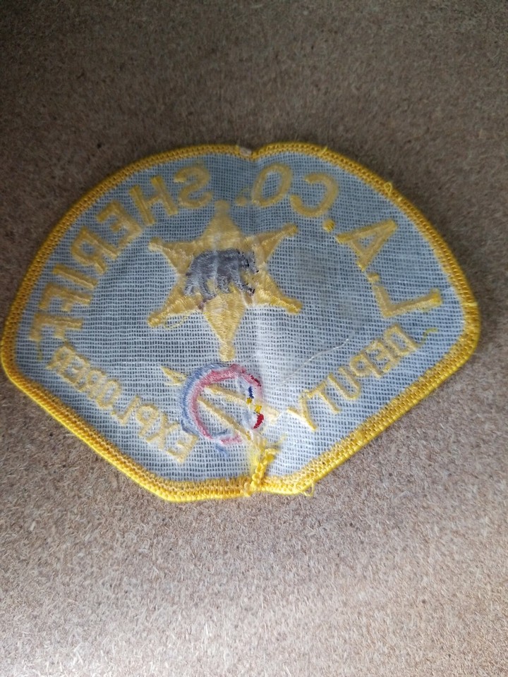 L. A. Co. Sheriff Deputy Explorer Patch , Free Shipping | eBay
