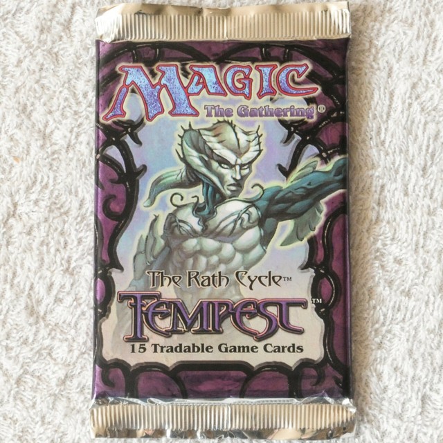 Magic The Gathering Tempest The Rath Cycle Trading Card Game Booster ...