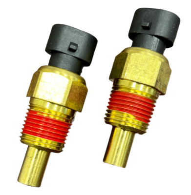 Pair Engine Coolant Temperature Sensors TX3 For GM GMC Chevrolet Buick ...