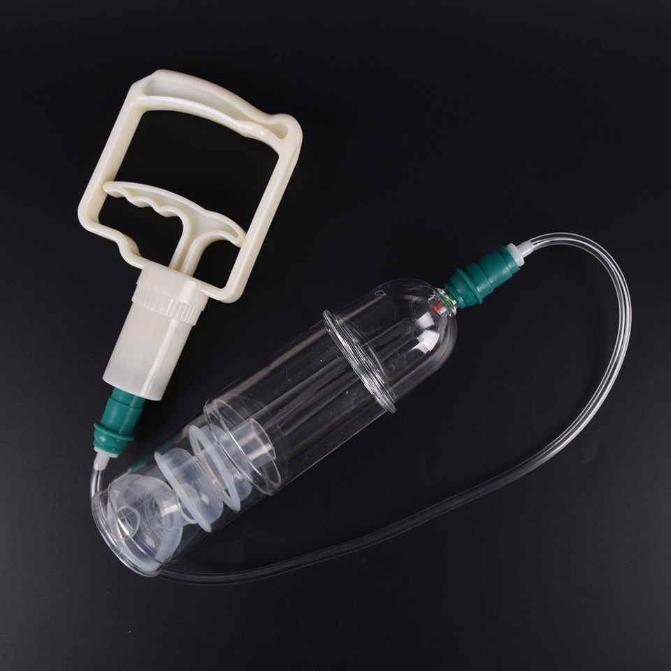 Penis Vacuum Pump Stretcher Glans Growth Male Enlargement Extender Set ...