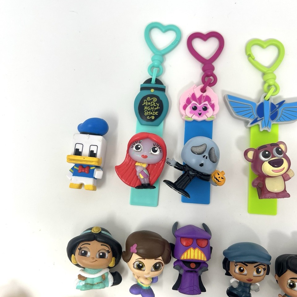 Disney Doorables LOT 70 Disney Figures Rare & HTF Mini Series Keychains ...