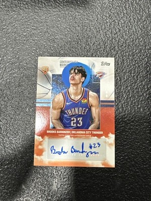 Brooks Barnhizer Topps 2025 Contemporary Marks Auto Rookie Card!!! | eBay
