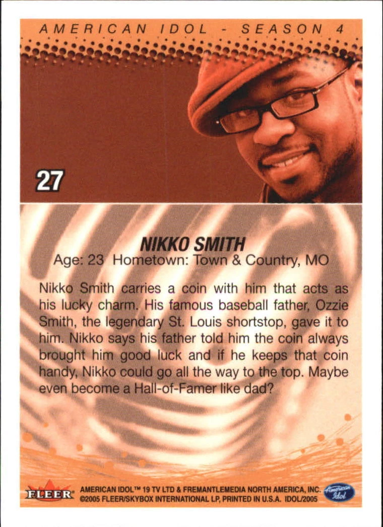 Nikko Smith Idolo Americano